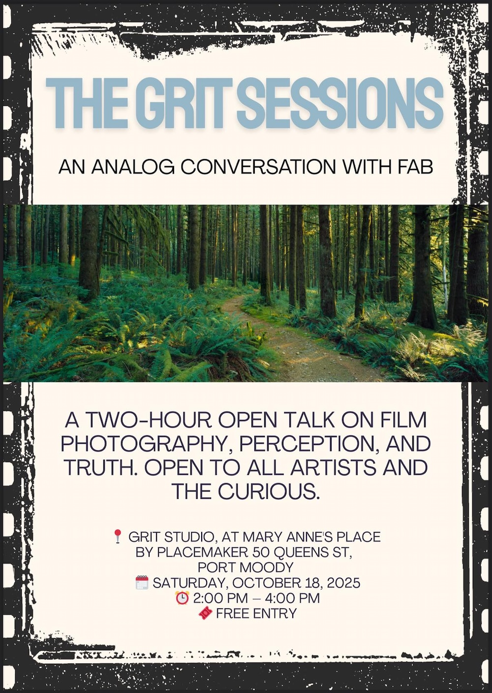 The Grit Sessions: An Analog Conversation with Fabri Belar - ArtsConnect